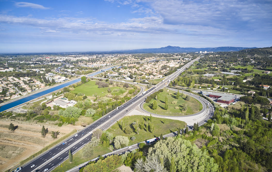 Le chantier d’amélioration de la bifurcation A7/A54 démarre ...