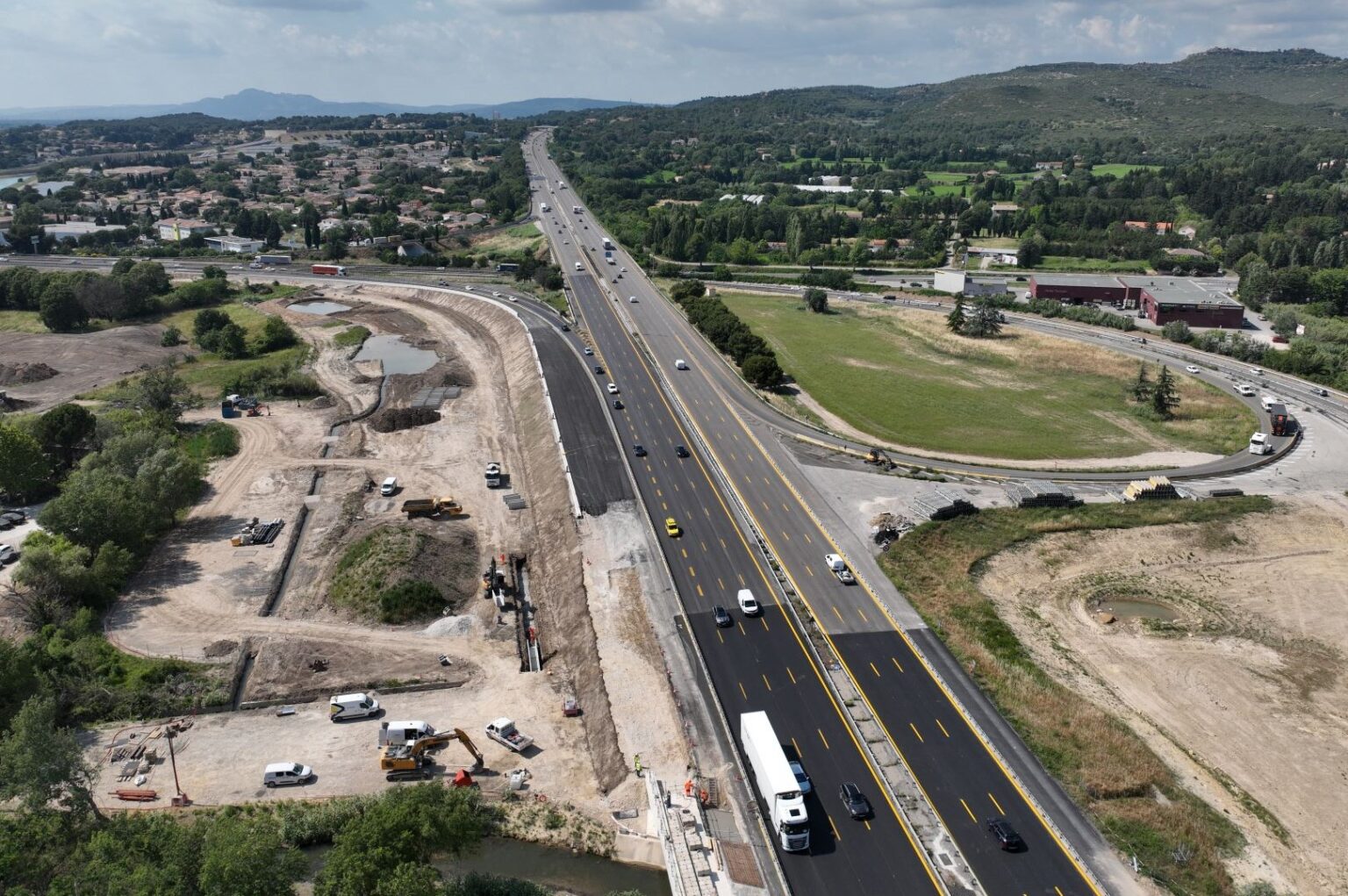 Fermetures nocturnes de l'A7 et de la bifurcation A7/A54 mardi 19 et ...