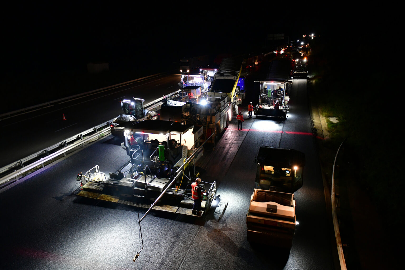 Rénovation des chaussées de l'A54 : Démarrage des travaux entre Saint ...
